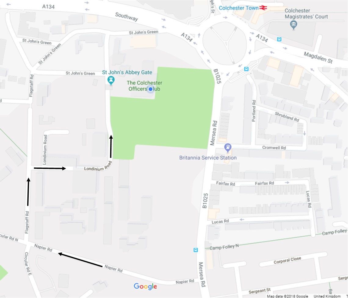 Club Map » The Colchester Officers' ClubThe Colchester Officers' Club